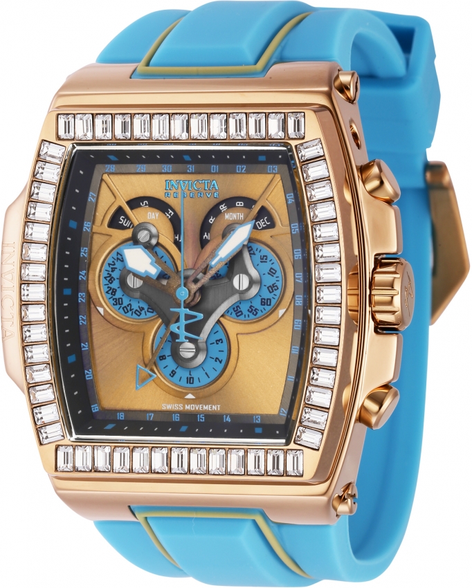 Invicta S1 Rally Diablo Chronograph Quartz Crystal Men's Watch 43375 ...