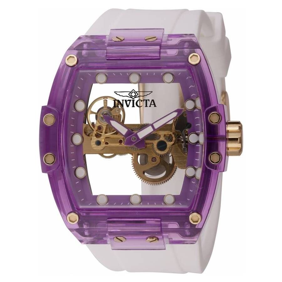 Invicta S1 Rally Diablo Automatic Mechanical Purple Dial Men's Watch ...