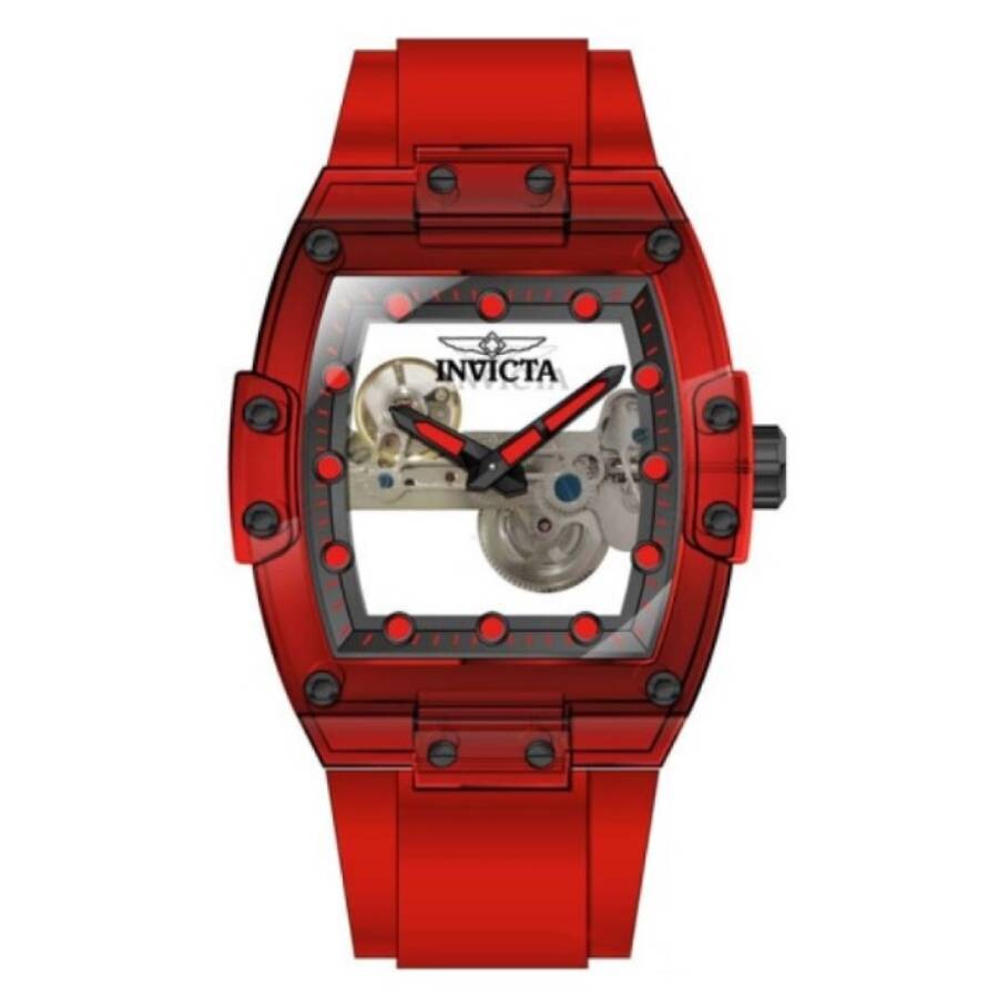 Invicta S1 Rally Diablo Red Automatic Mechanical Men's Watch 44366 ...