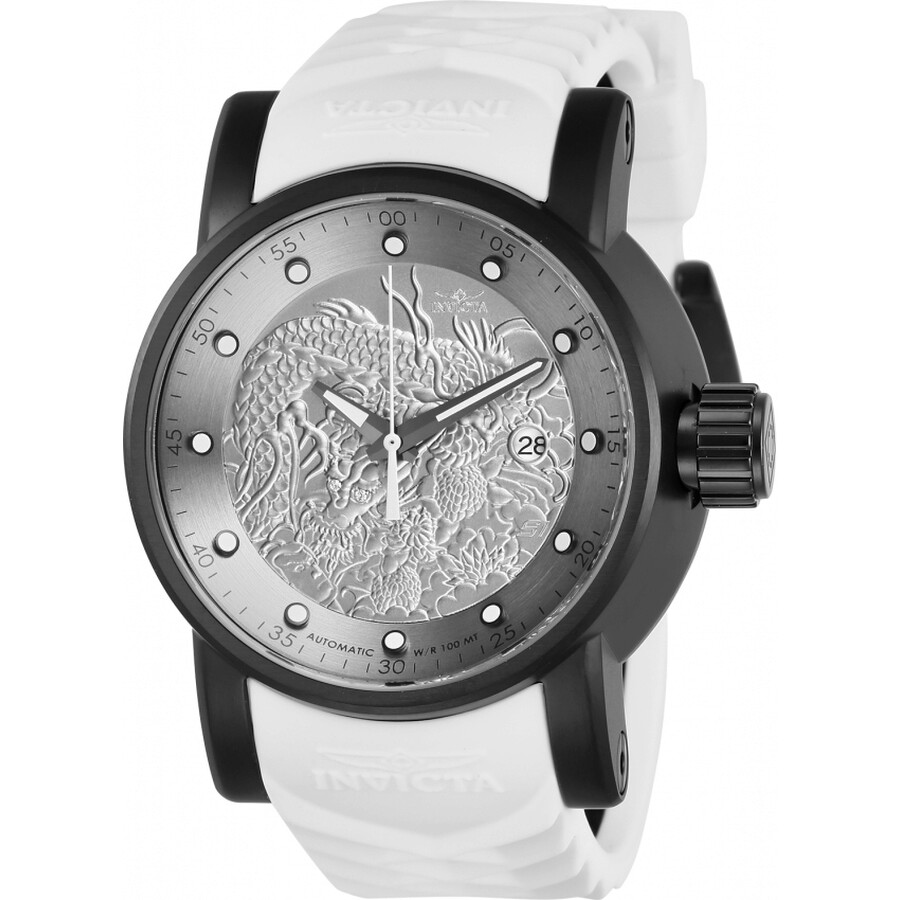 Invicta S1 Rally Dragon Automatic Silver Dial Men's Watch 28175 ...