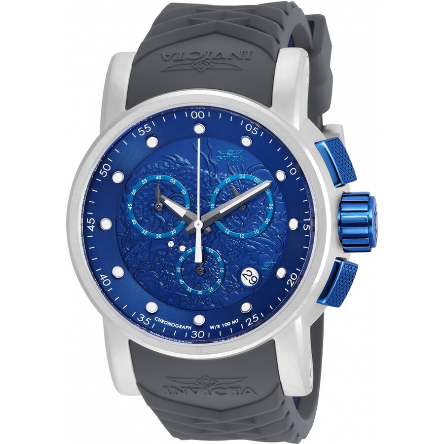 Invicta S1 Rally Dragon Chronograph Blue Dial Men's Watch 21626 ...