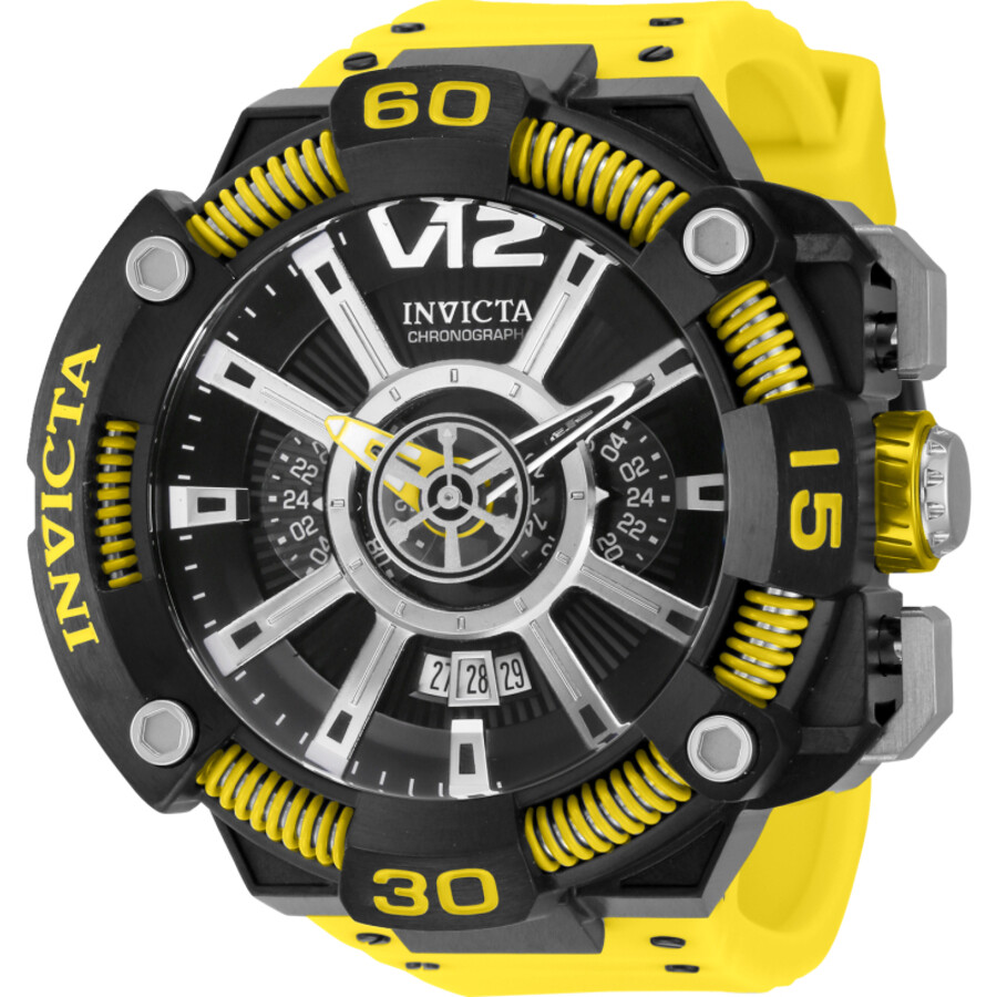 Invicta S1 Rally JM Limited Edition Quartz Black Dial Men's Watch 37659 ...