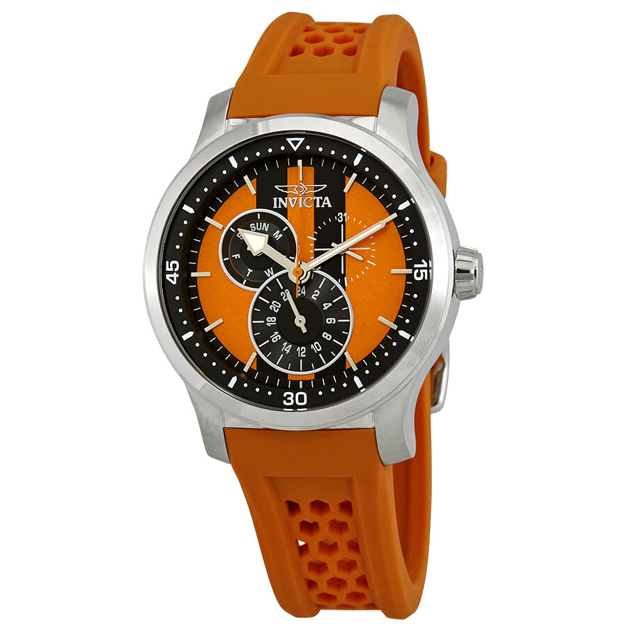 Invicta S1 Rally Orange Dial Men's Watch 27118 886678325795 - Invicta ...