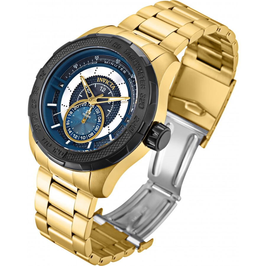 Invicta S1 Rally Quartz Blue and Silver Dial Men's Watch 30573 ...