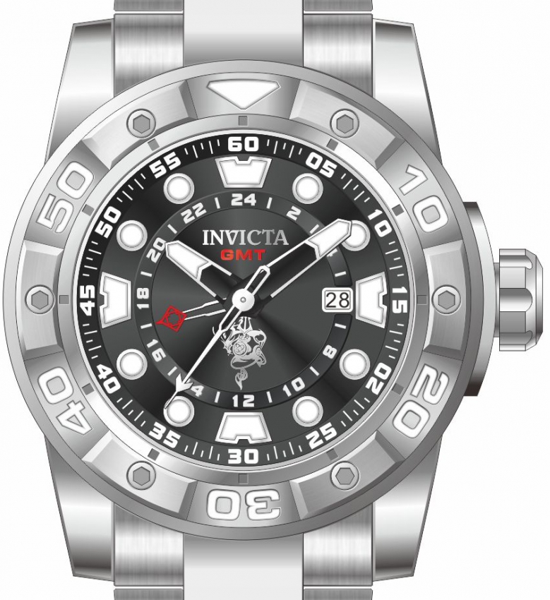 Invicta Sea Base Black Dial Men's Watch 20183 886678249916 - Watches ...