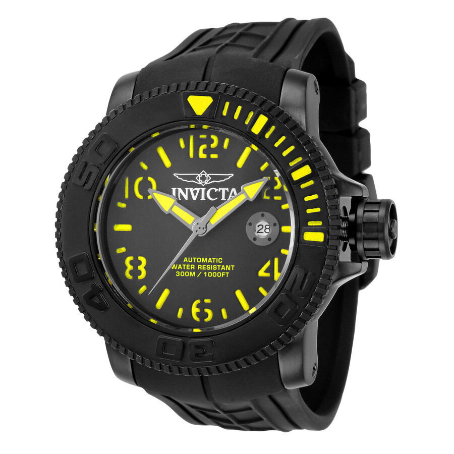 Invicta Sea Hunter Automatic Black Dial Men's Watch 34778 886678415939 ...