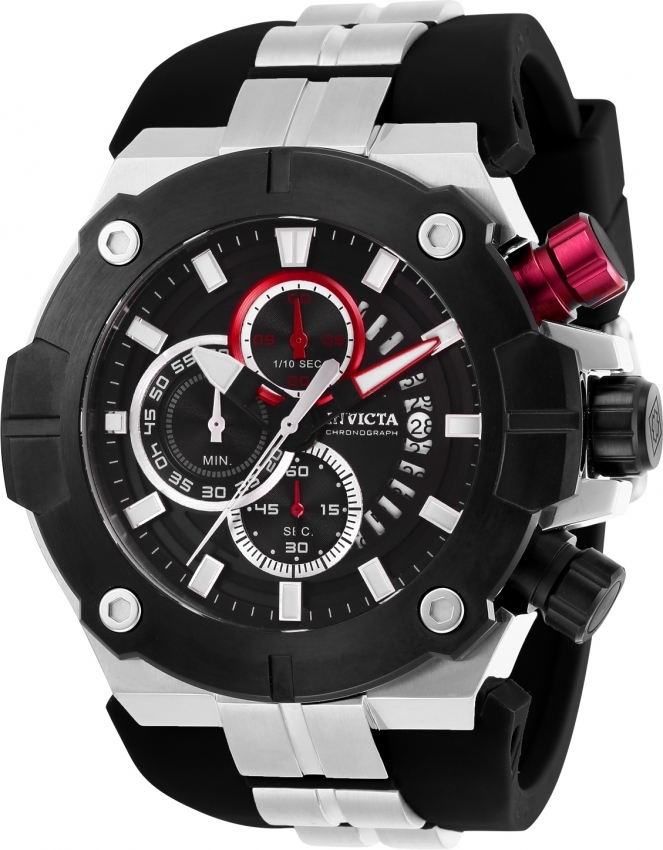 Invicta Sea Hunter Chronograph Quartz Black Dial Men's Watch 28050 ...