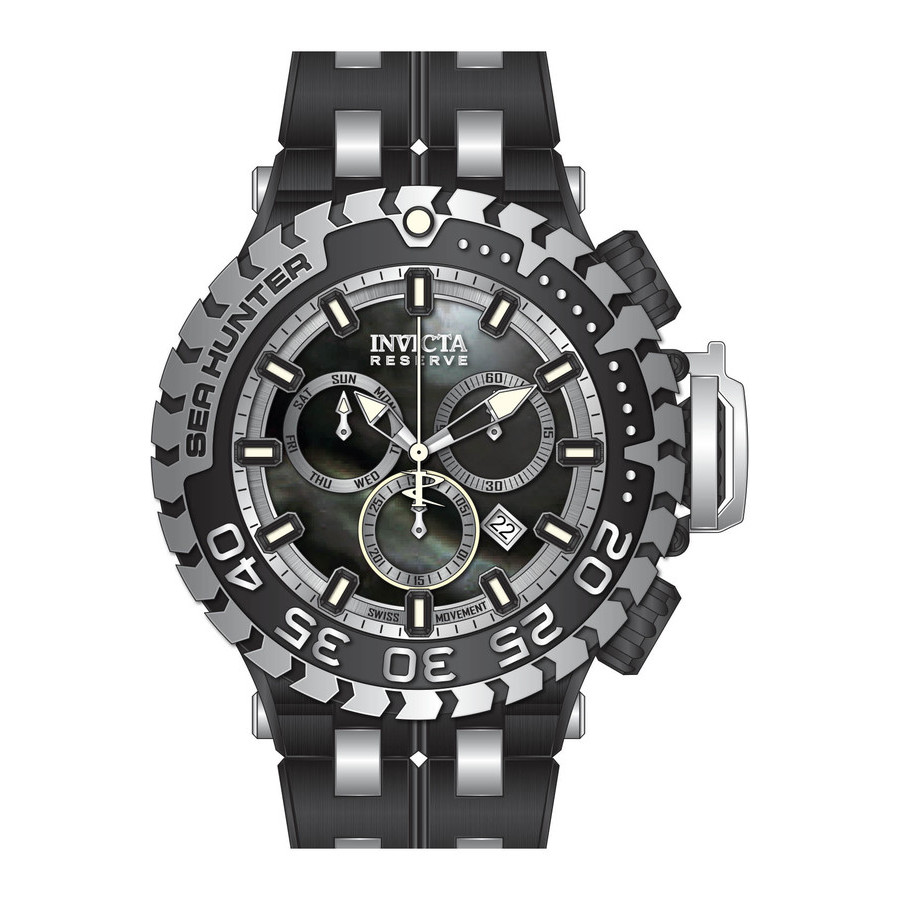 Invicta Sea Hunter Chronograph Quartz Men's Watch 34596 886678413157 ...