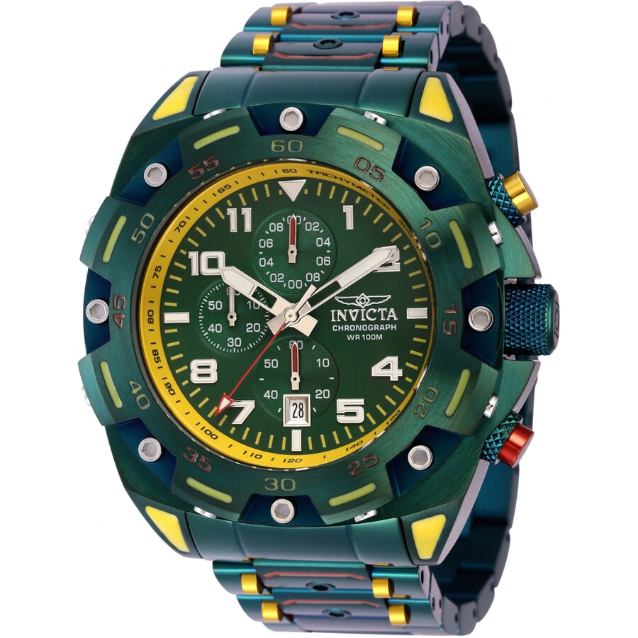 Invicta Sea Monster Chronograph Quartz Men's Watch 37805 886678515387 ...