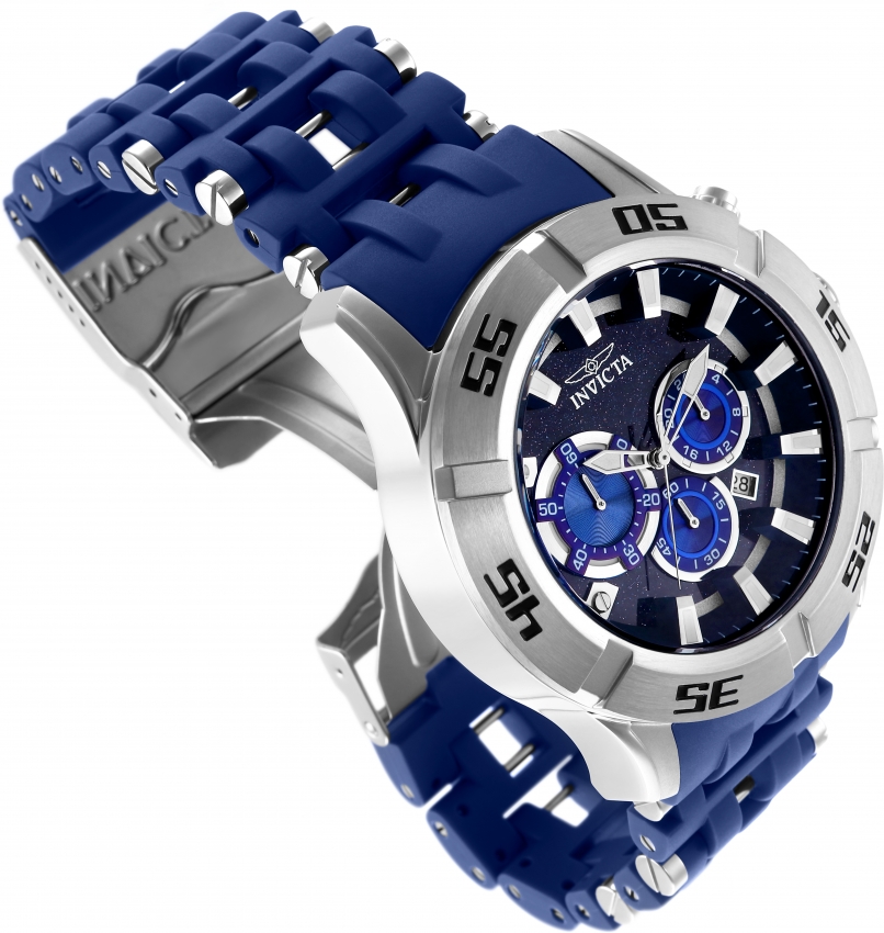 Invicta Sea Spider Chronograph Blue Dial Men's Watch 26532 - Sea Spider ...