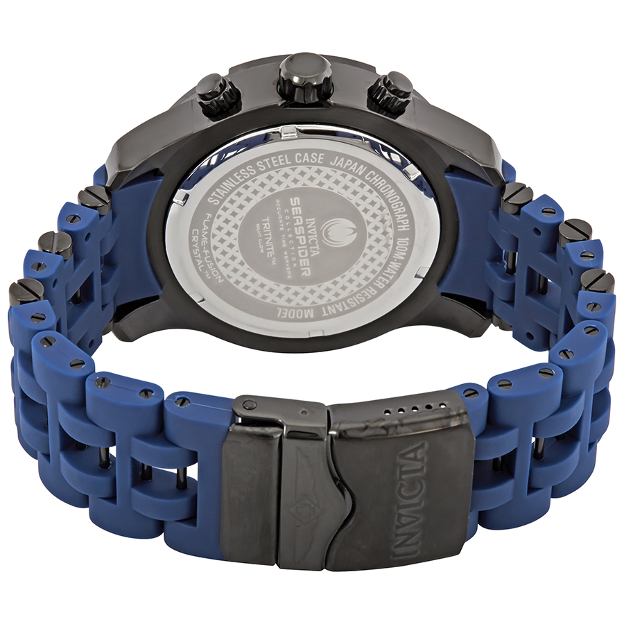 Invicta Sea Spider Chronograph Blue Dial Men's Watch 26533 - Sea Spider ...