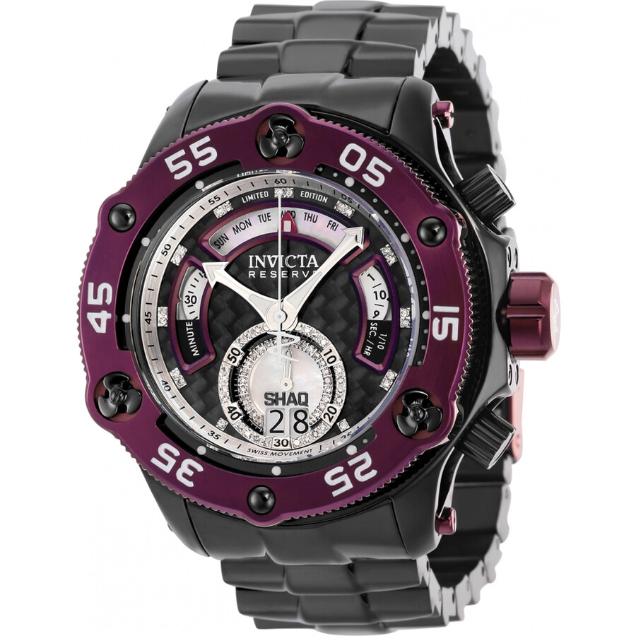 Invicta SHAQ Chronograph Quartz Diamond Men's Watch 37494 886678462957 ...