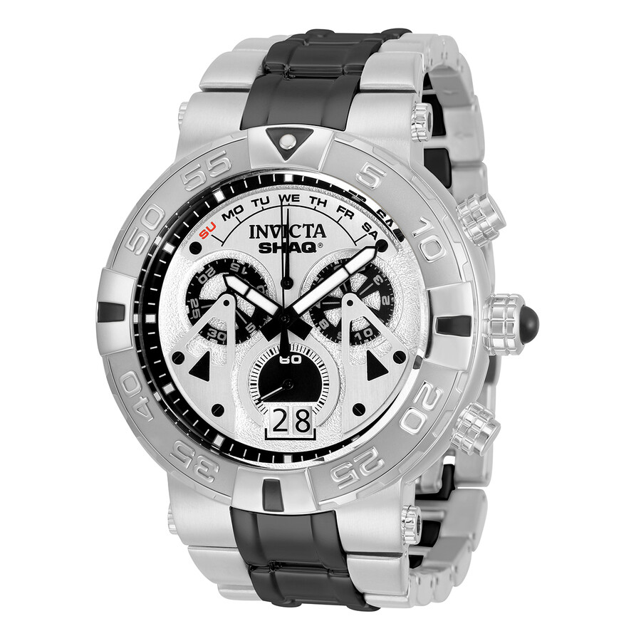 Invicta SHAQ Chronograph Quartz White Dial Men's Watch 33782 ...