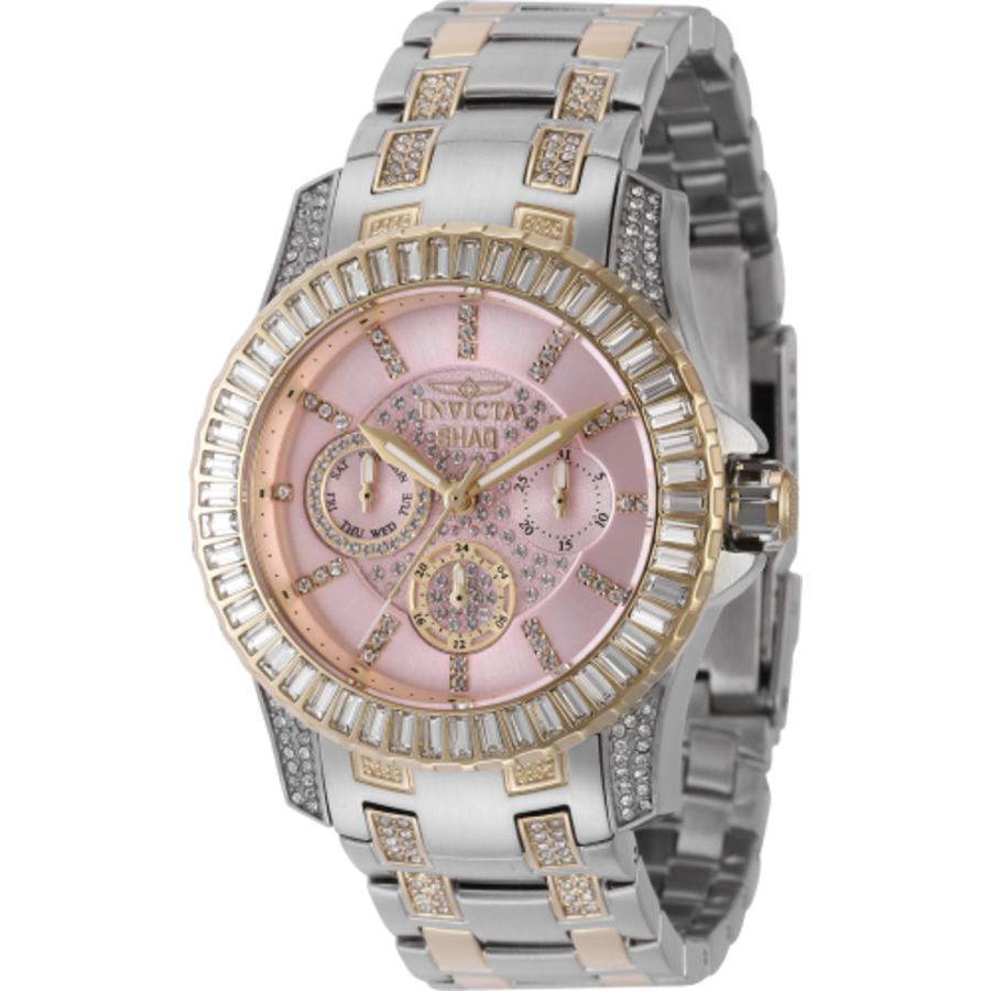 Invicta Shaq GMT Quartz Crystal Purple Dial Ladies Watch 43824 ...