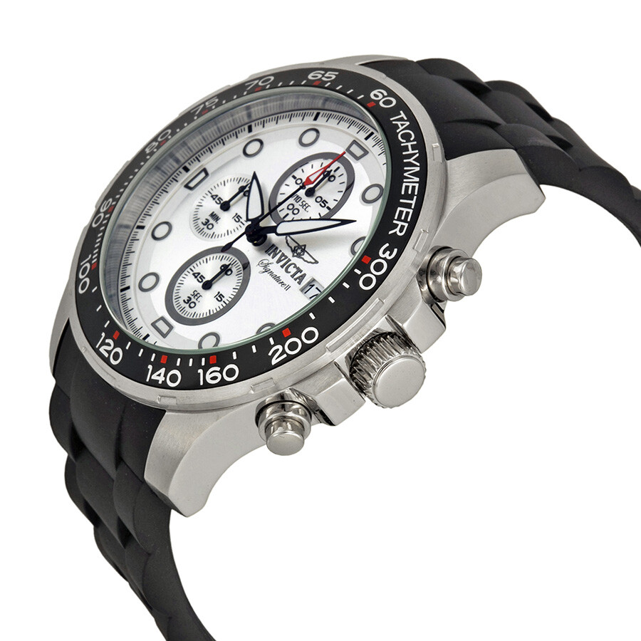Invicta Signature II Chronograph Silver Dial Men's Watch 7370 ...