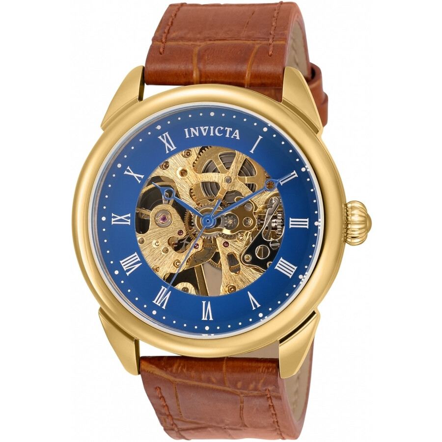 Invicta Specialty Automatic Gold Dial Men's Watch 30724 886678364190 ...