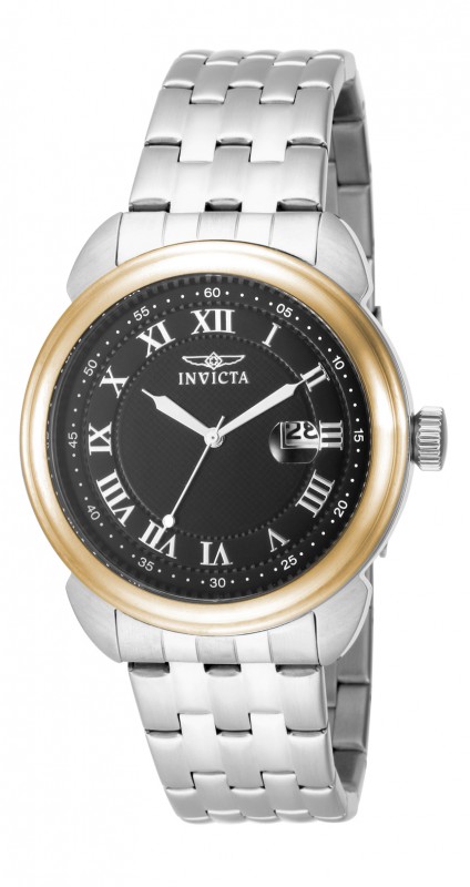 Invicta Specialty Black Dial Stainless Steel Men's Watch 16181 ...