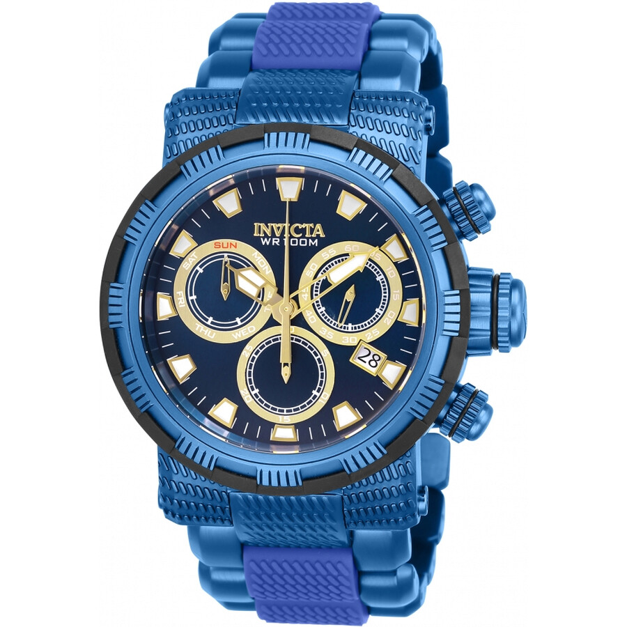 Invicta Specialty Chronograph Black Dial Men's Watch 27745 886678332144 ...