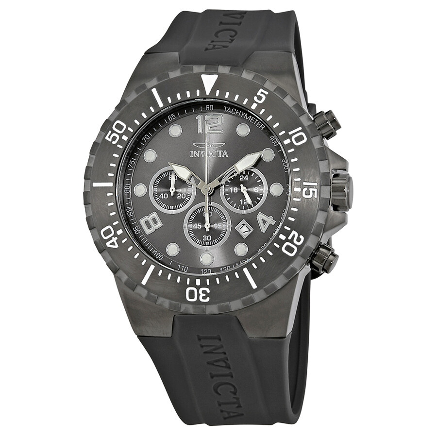 Invicta Specialty Chronograph Grey Dial Men's Watch 16750 886678214440 ...