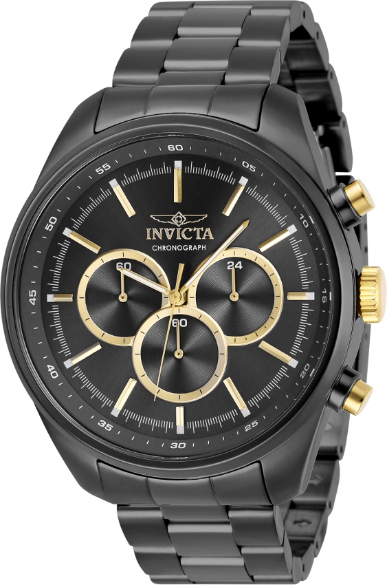 Invicta Specialty Chronograph Quartz Gunmetal Dial Men's Watch 29165 ...