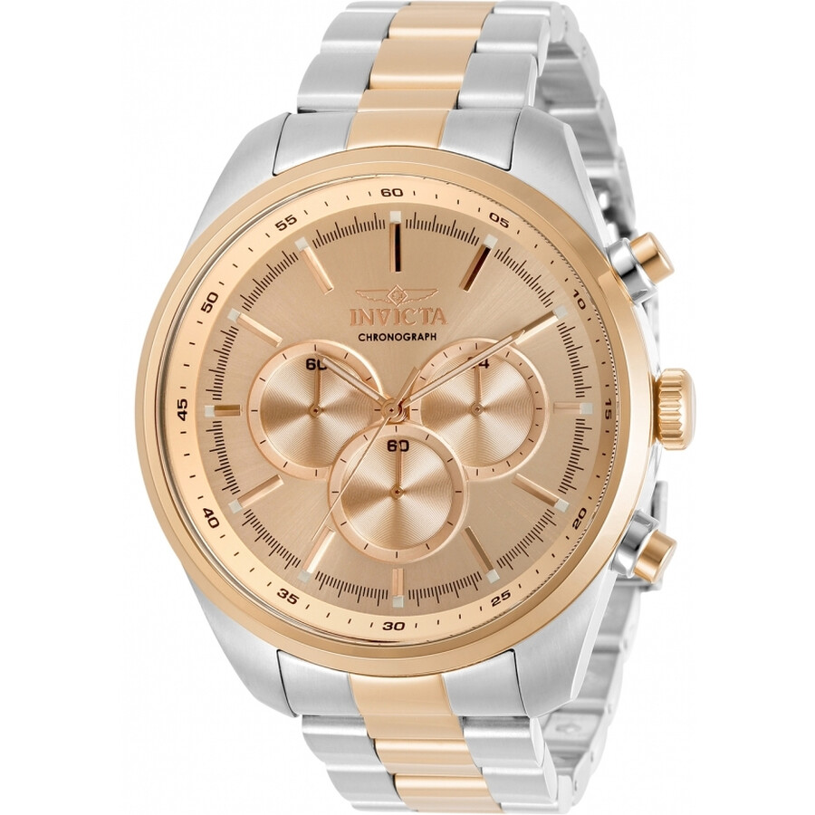 Invicta Specialty Chronograph Quartz Rose Dial Men's Watch 30980 ...