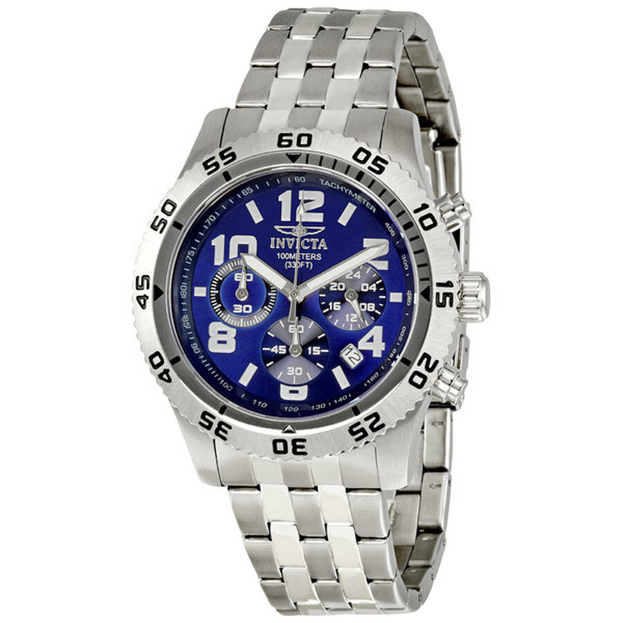 Invicta Specialty Chronograph Tachymeter Stainless Steel Men's Watch ...