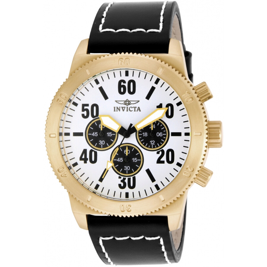 Invicta Specialty Chronograph White Dial Men's Watch 16756 886678214501 ...