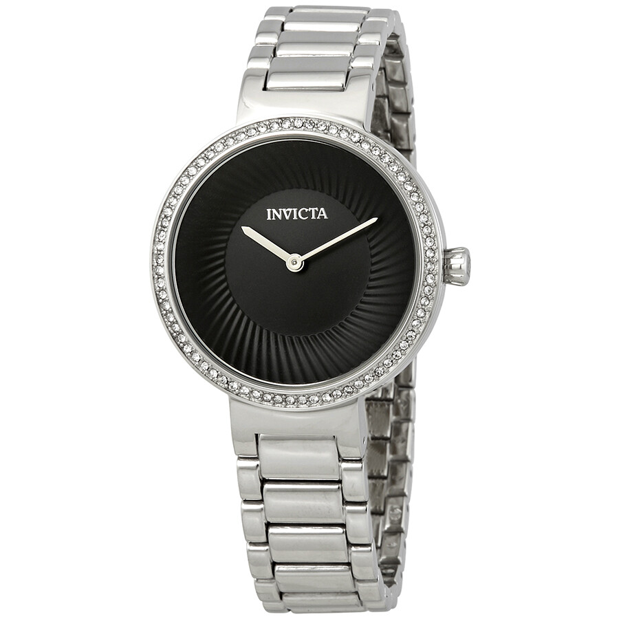 Invicta Specialty Crystal Black Dial Ladies Watch 26999 886678324552 ...
