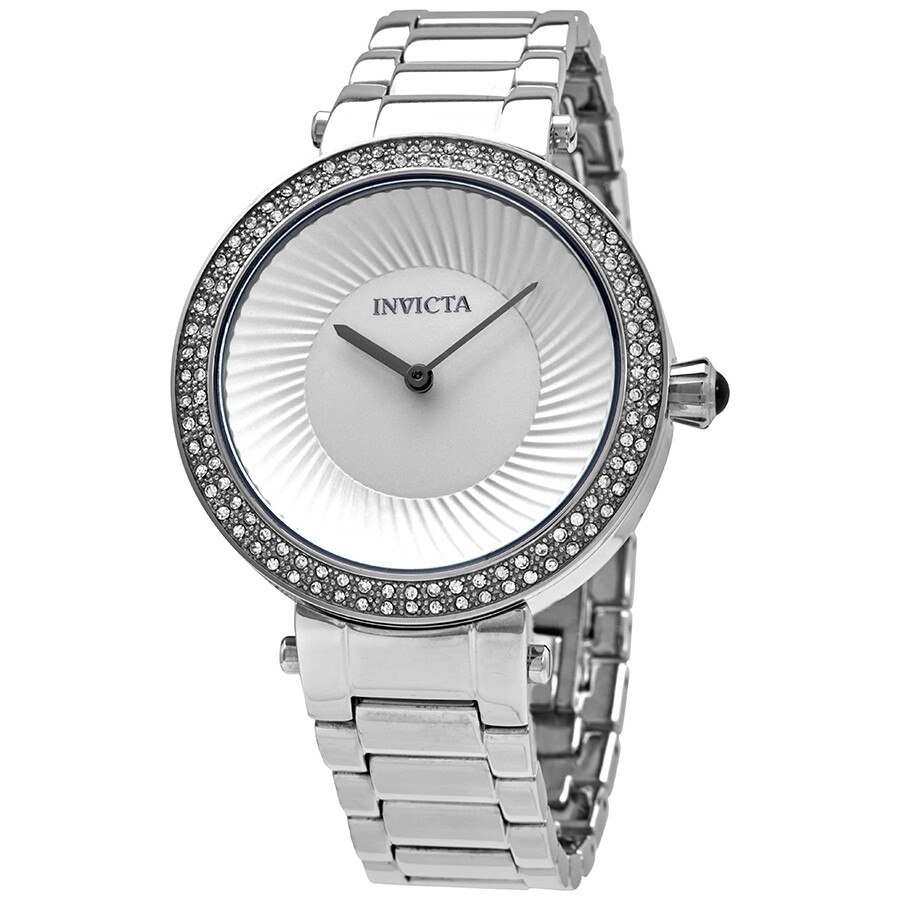 Invicta Specialty Crystal White Dial Ladies Watch 27002 886678324583 ...