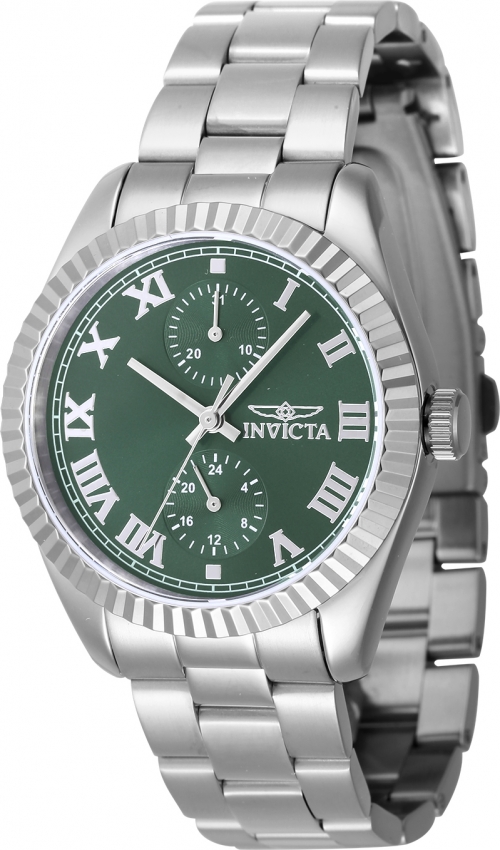Invicta Specialty GMT Date Quartz Green Dial Ladies Watch 47436 ...
