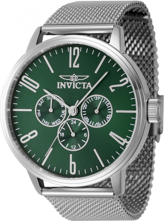 Invicta Specialty GMT Quartz Green Dial Men's Watch 47120 886678624300 ...
