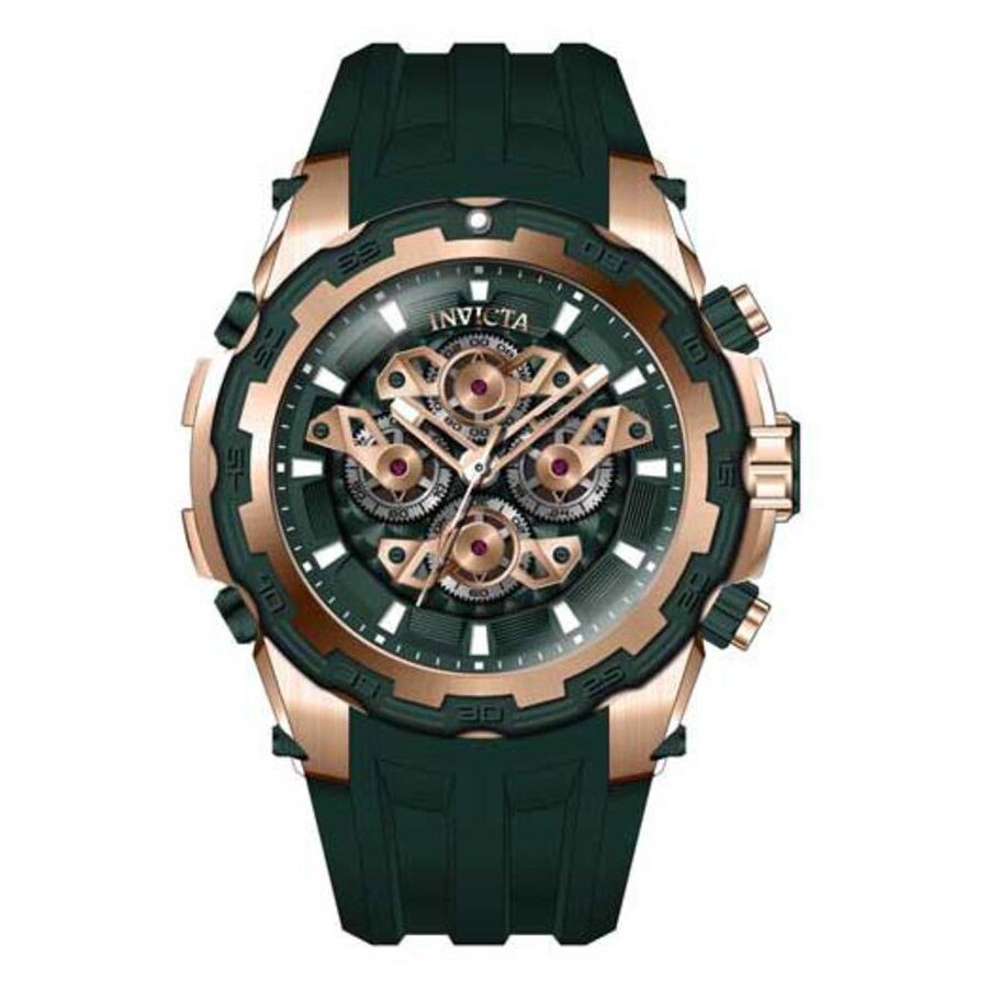 Invicta Specialty Chronograph Quartz Green Dial Men's Watch 34218 ...