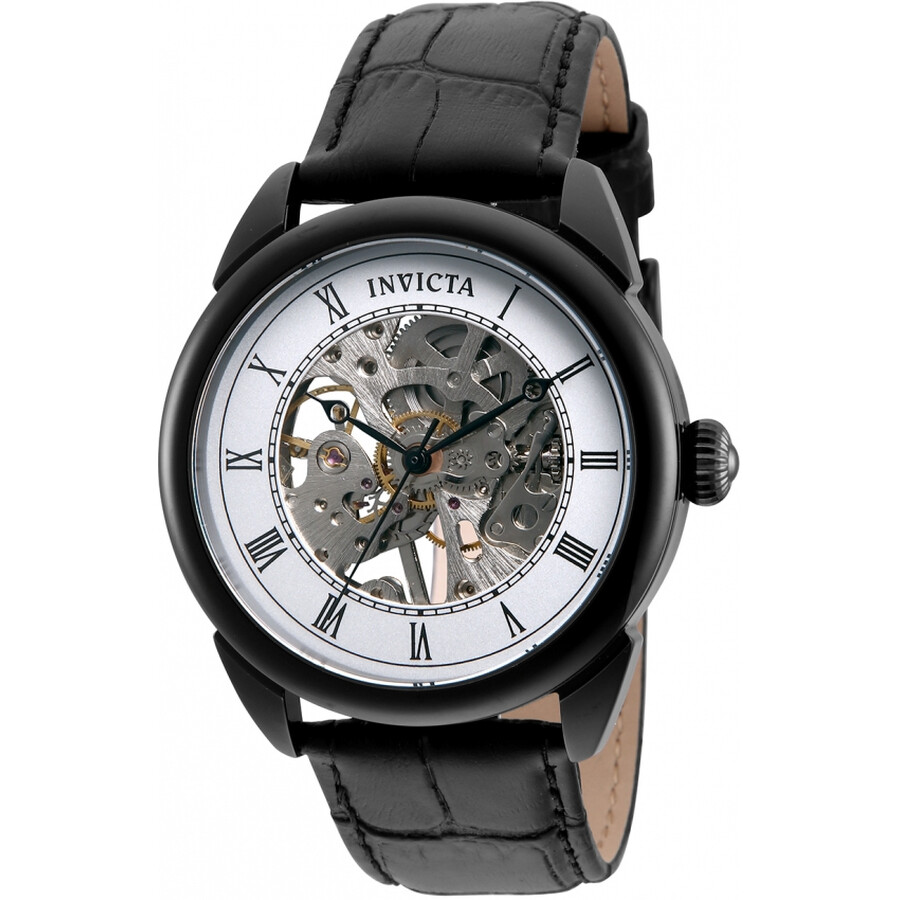 Invicta Specialty Hand Wind Black Dial Men's Watch 32633 886678385041 ...