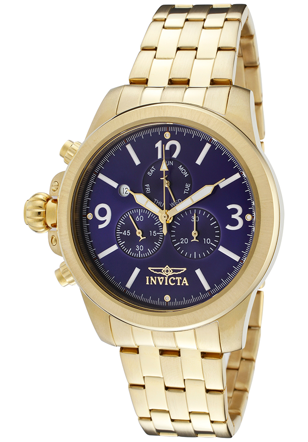 Invicta Specialty Lefty Chronograph Blue Men's Watch 10058 ...