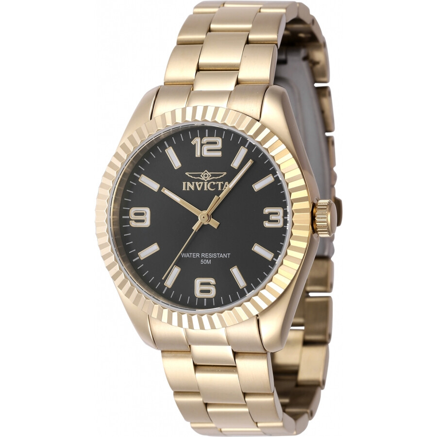 Invicta Specialty Quartz Black Dial Ladies Watch 47473 886678629688 ...