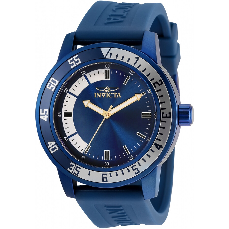 Invicta Specialty Quartz Blue Dial Men's Watch 35686 886678436842 ...