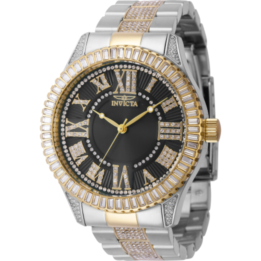Invicta Specialty Quartz Crystal Black Dial Men's Watch 44186 ...