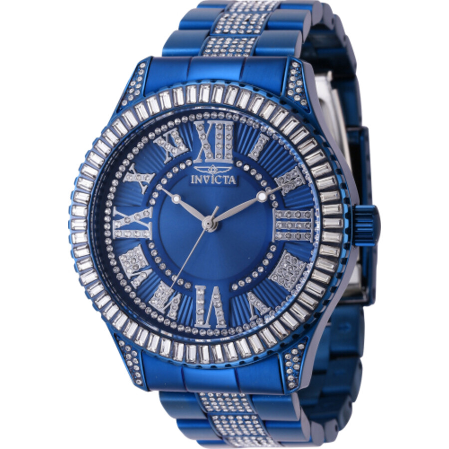 Invicta Specialty Quartz Crystal Blue Dial Men's Watch 44208 ...