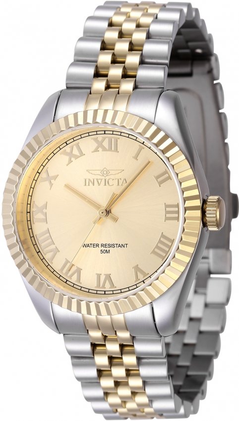 Invicta Specialty Quartz Gold Dial Ladies Watch 47416 886678629114 ...