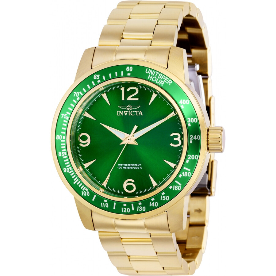 Invicta Specialty Quartz Green Dial Men's Watch 38532 886678523443 ...