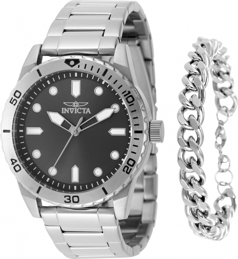 Invicta Specialty Quartz Grey Dial Men's Watch 48308 886678643929 ...