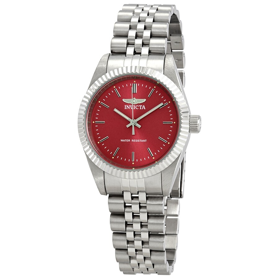 Invicta Specialty Red Dial Ladies Watch 29399 886678348923 - Watches ...