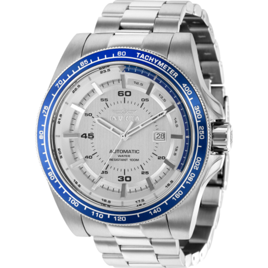Invicta Speedway Automatic Silver Dial Men's Watch 36983 886678457199 ...