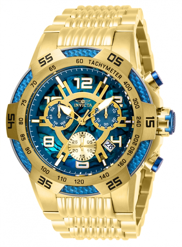 Invicta Speedway Chronograph Blue Dial Men's Watch 28011 886678334827 ...