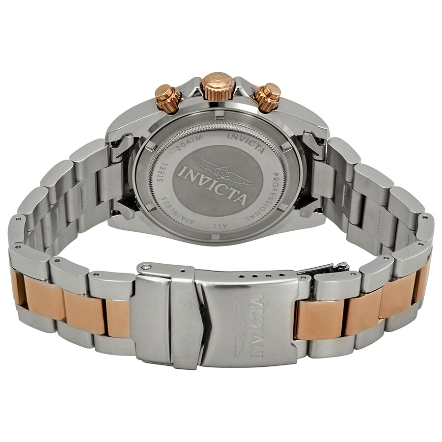 Invicta Speedway Chronograph Brown Dial Two-tone Men's Watch 17029 ...