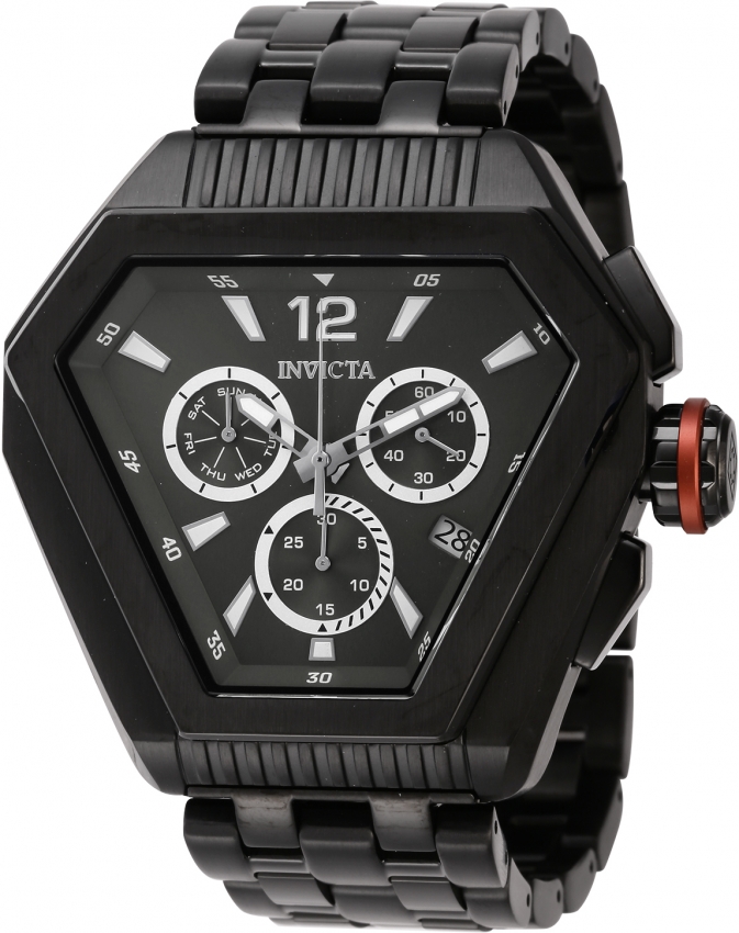 Invicta Speedway Chronograph Date Day Quartz Charcoal Dial Men's Watch ...