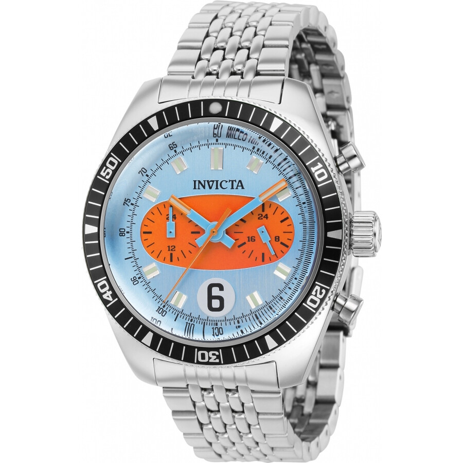 Invicta Speedway World Time Quartz Blue Dial Men's Watch 40531 ...