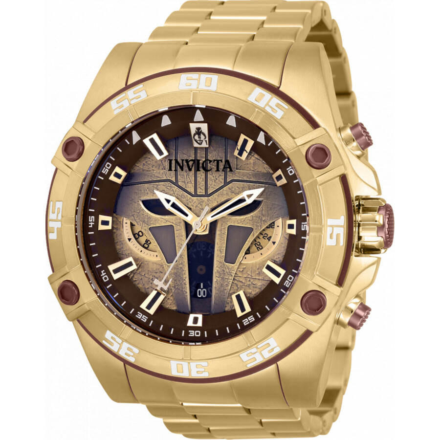 Invicta Star Wars Armorer Chronograph GMT Quartz Men's Watch 34754 ...