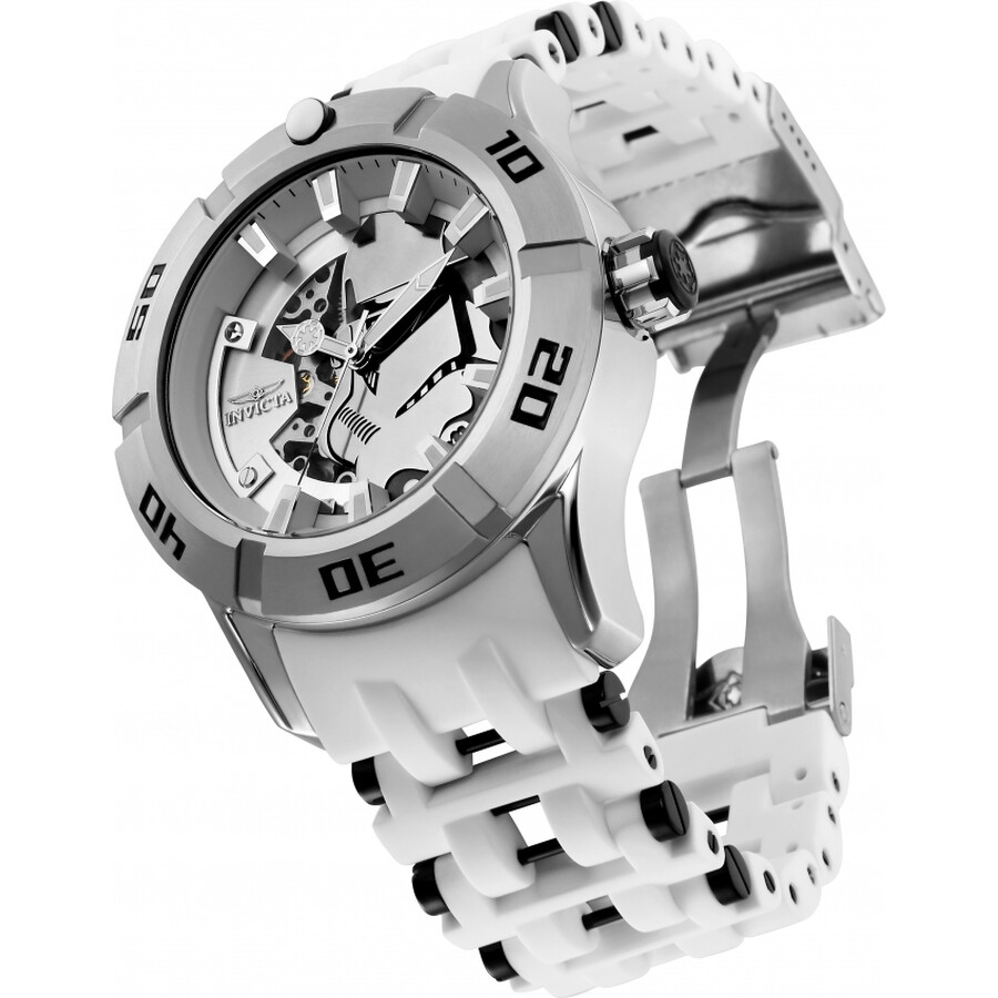 Invicta Star Wars Stormtrooper Automatic White Dial Men's Watch 26554 ...