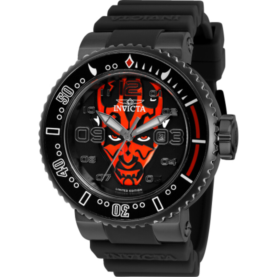 Invicta Star Wars Darth Maul Quartz Black Dial Men's Watch 27670 ...